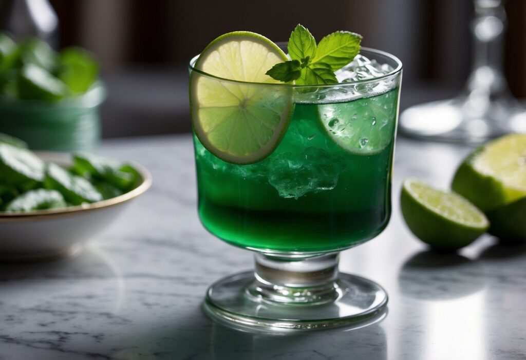 Elf's Green Surprise Mocktail - The Candid Lifestyle