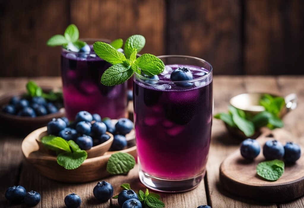 How to Make a Refreshing Virgin Blueberry Gin Fizz - The Candid Lifestyle