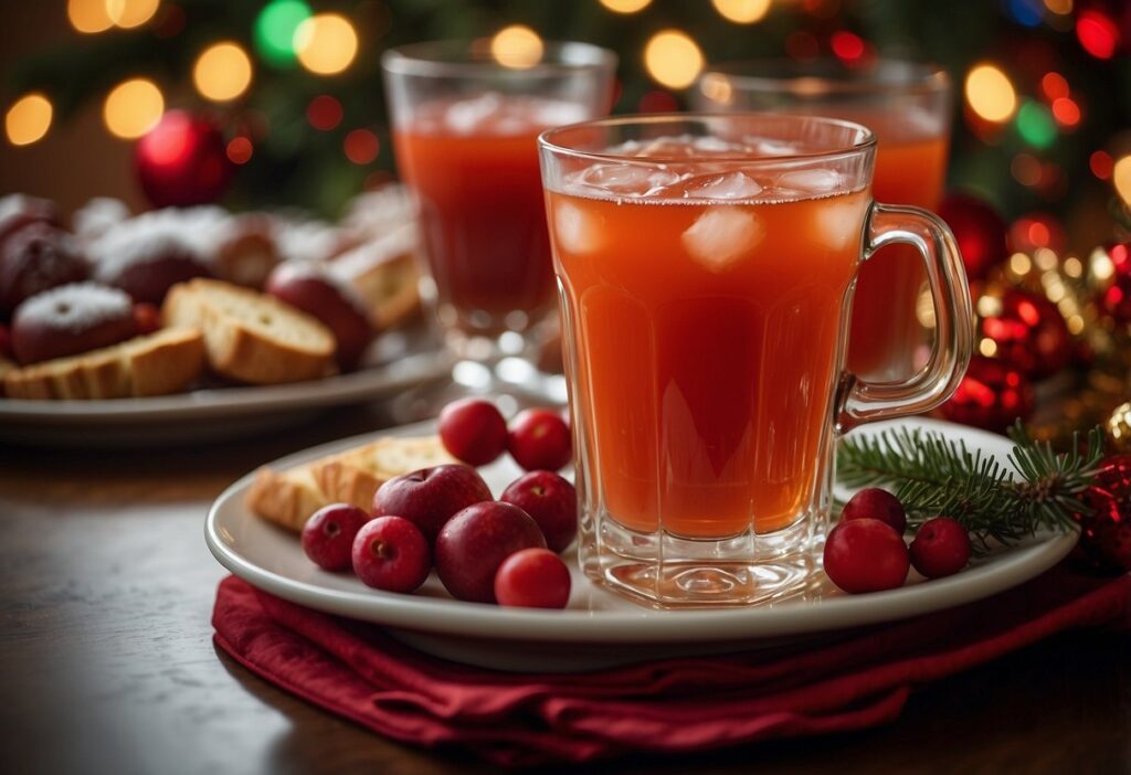 How to Make Rudolph's Red Punch Mocktail - The Candid Lifestyle